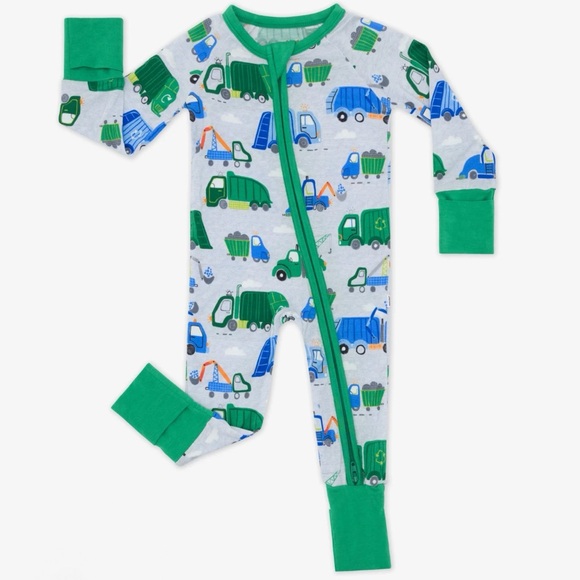 Little Sleepies | Pajamas | Little Sleepies Clean Up Crew Convertible ...